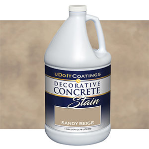 Sandy Beige Stain with Mottled Background